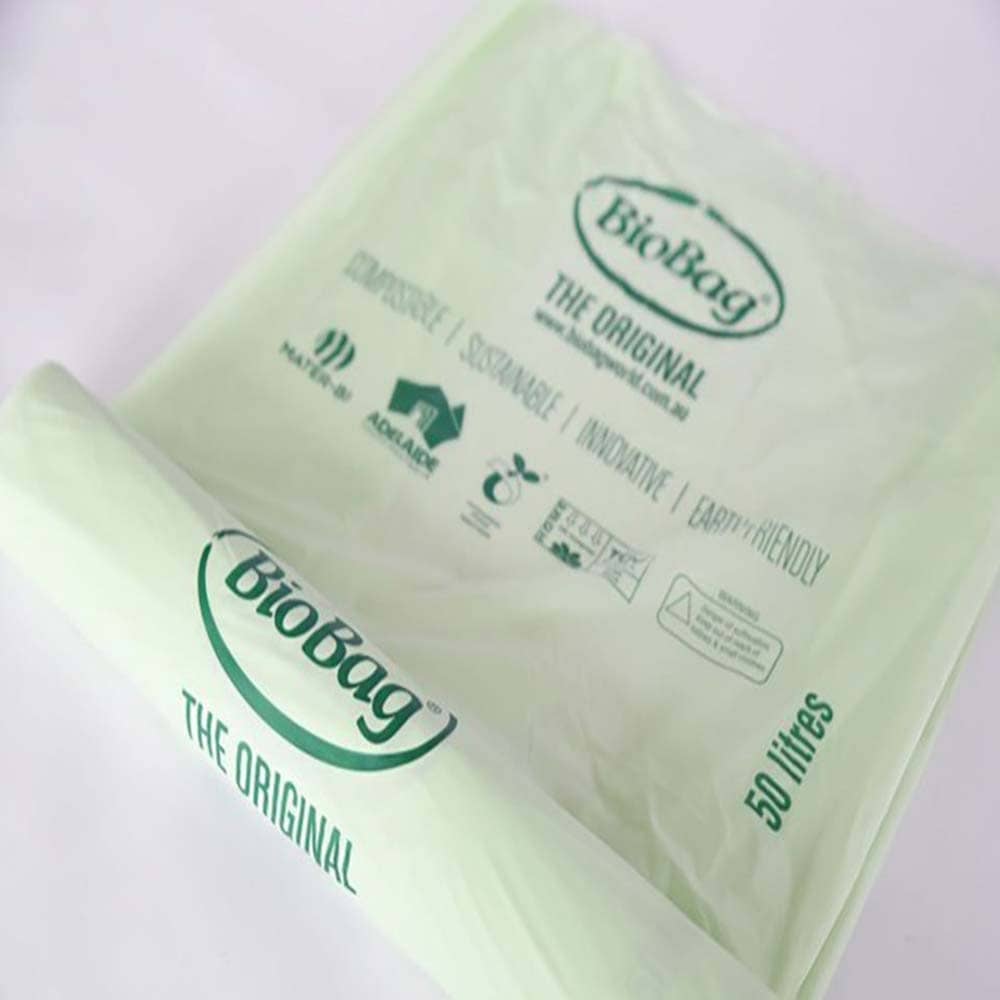 BioBag Compostable Superline Bin Liners 50 Litre - 32 Bags | L'Organic ...