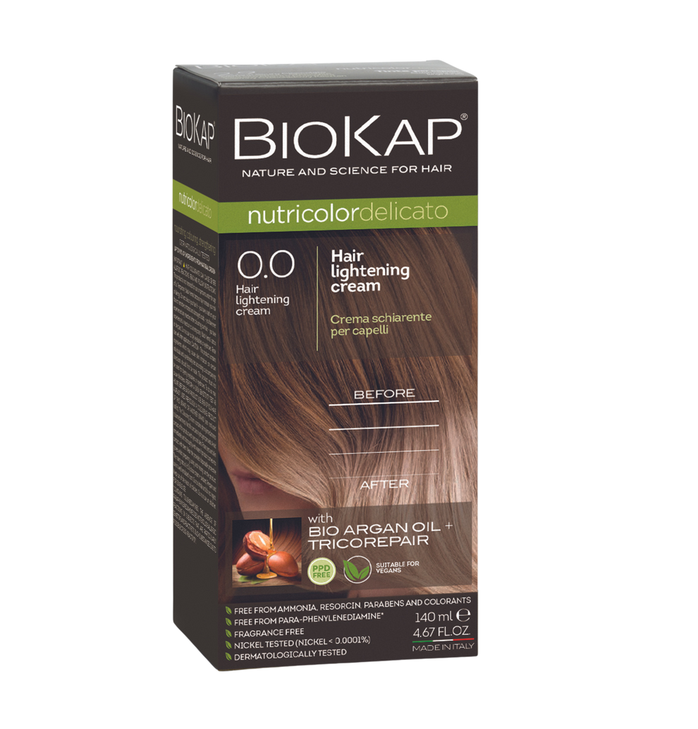 BioKap Nutricolor Delicato 0.0 Hair Lightening Cream - 140ml – L'Organic