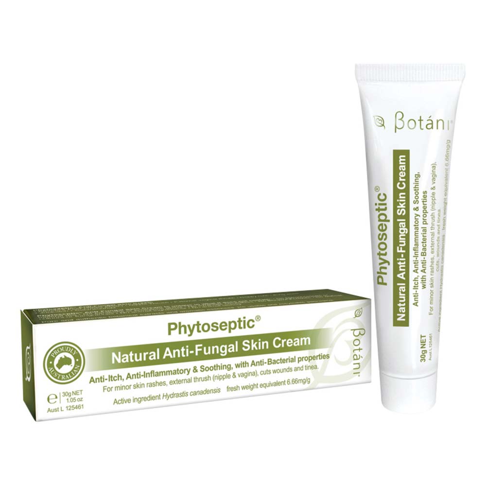 Botani Phytoseptic Natural Anti-Fungal Skin Cream - 30g | Natural Bath ...