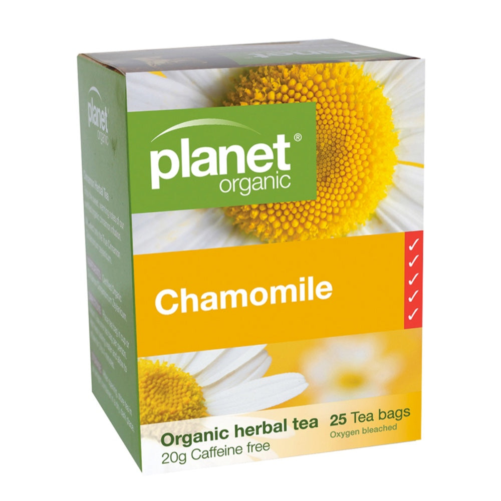PLANET ORGANIC Chamomile Herbal Tea 25 Bags – L'Organic