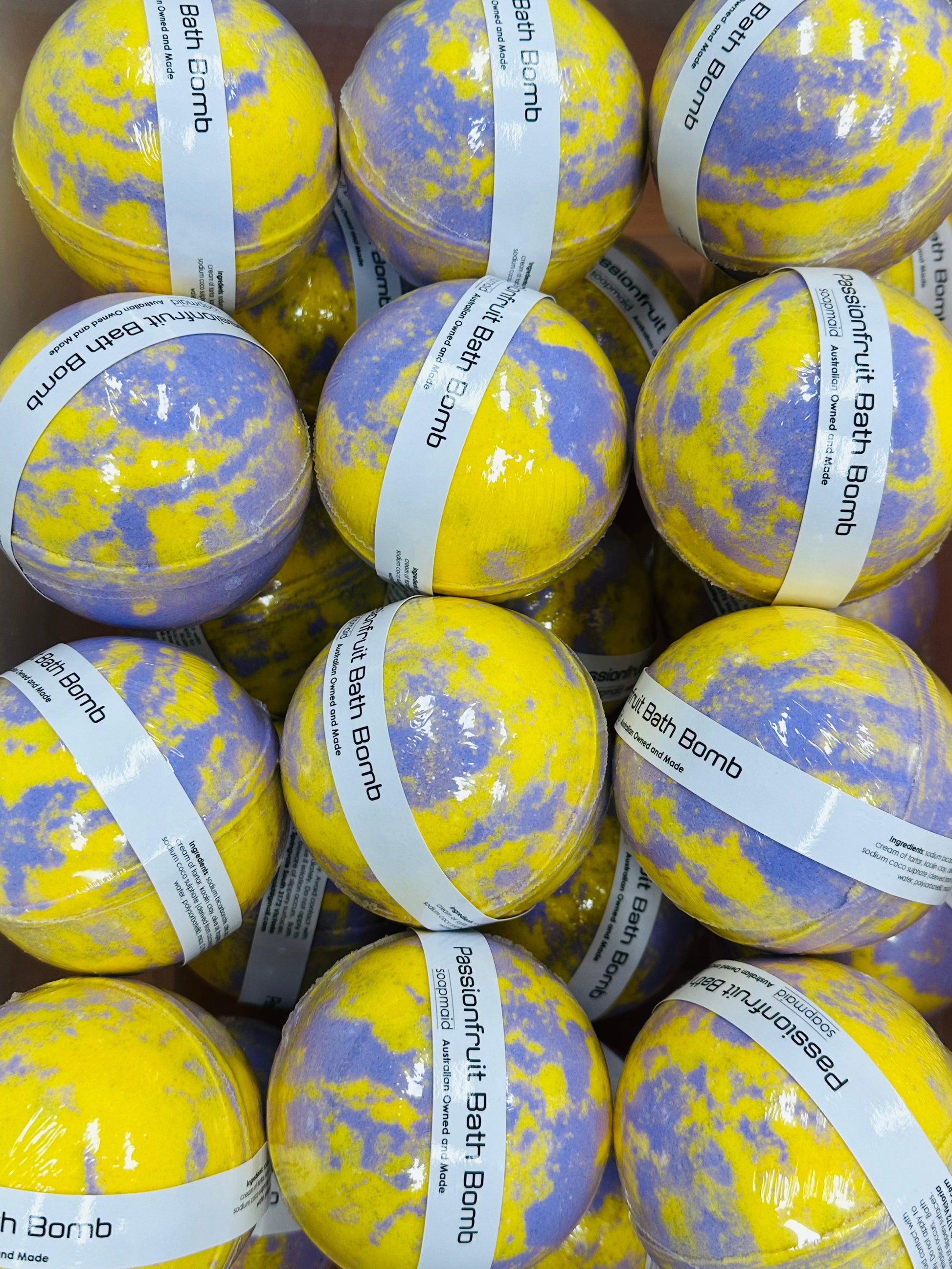 Soapmaid Passionfruit Bath Bomb - 1 Pack – L'Organic