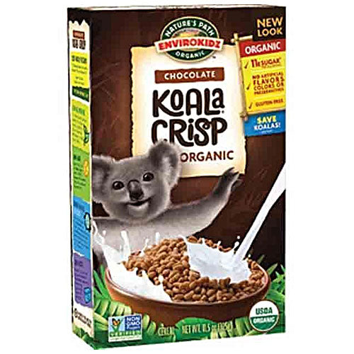 NATURE'S PATH Envirokidz Organic Chocolate Koala Crisp Pack - 325g – L ...