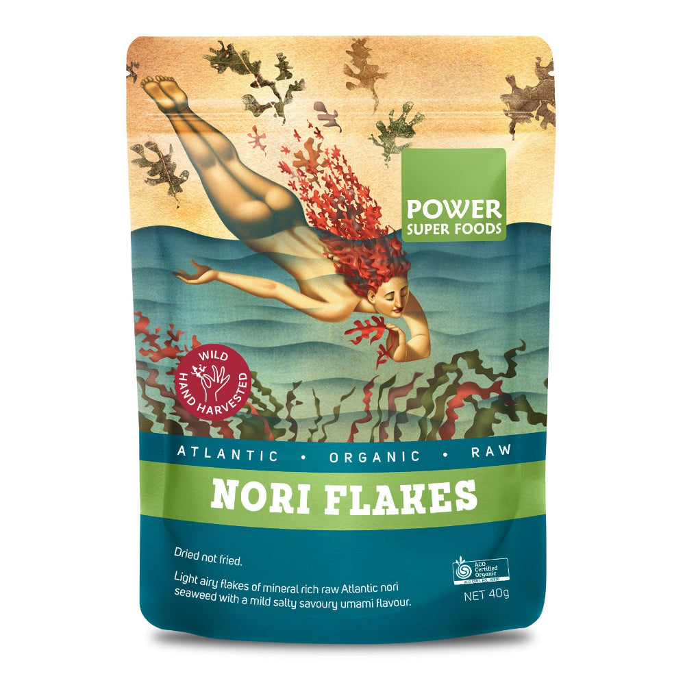 POWER SUPER FOODS Nori Flakes 40g – L'Organic