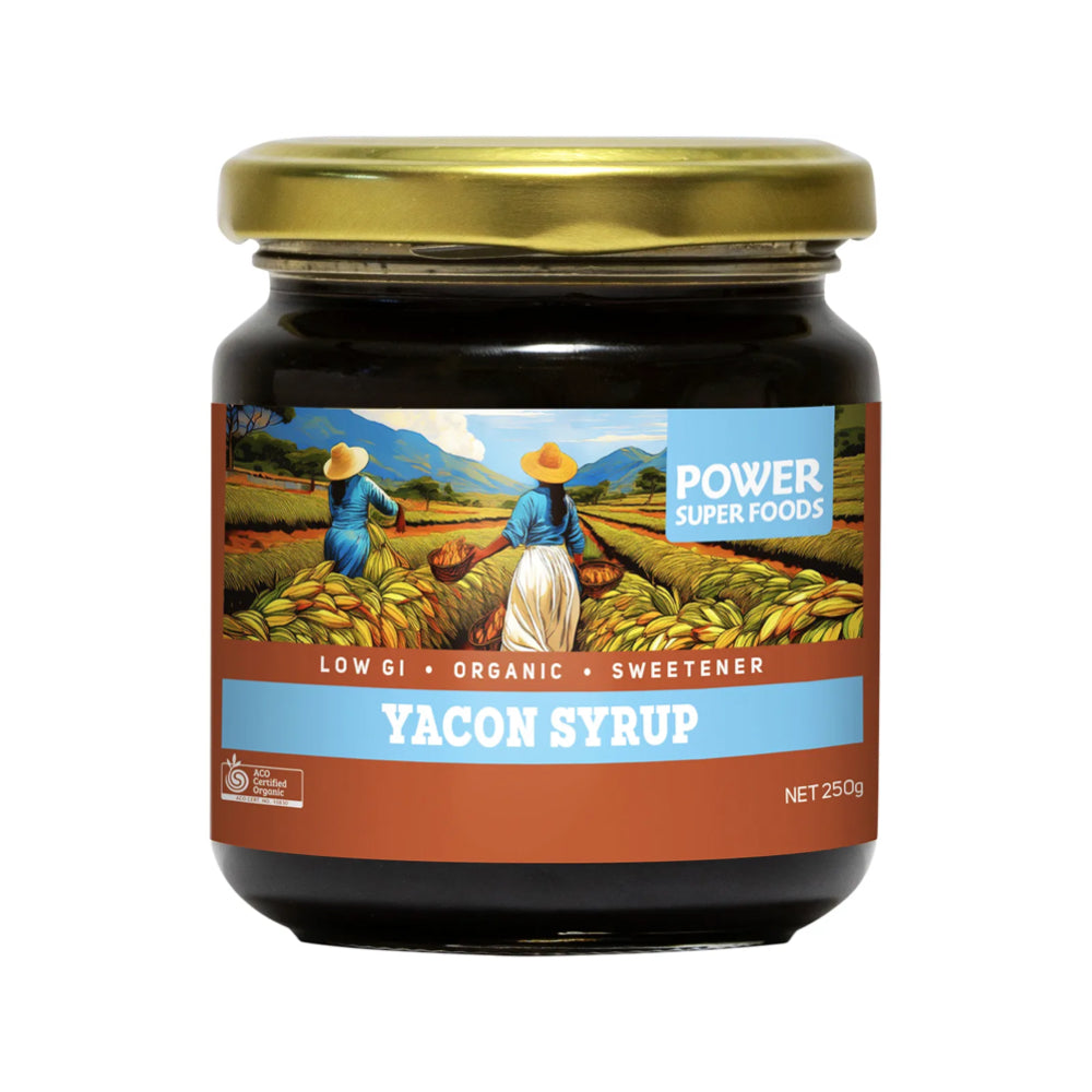 POWER SUPER FOODS Yacon Syrup Certified Organic 250g – L'Organic