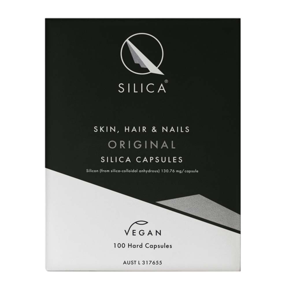 Qsilica Original Silica Capsules - 100 Pack | L'Organic Australia