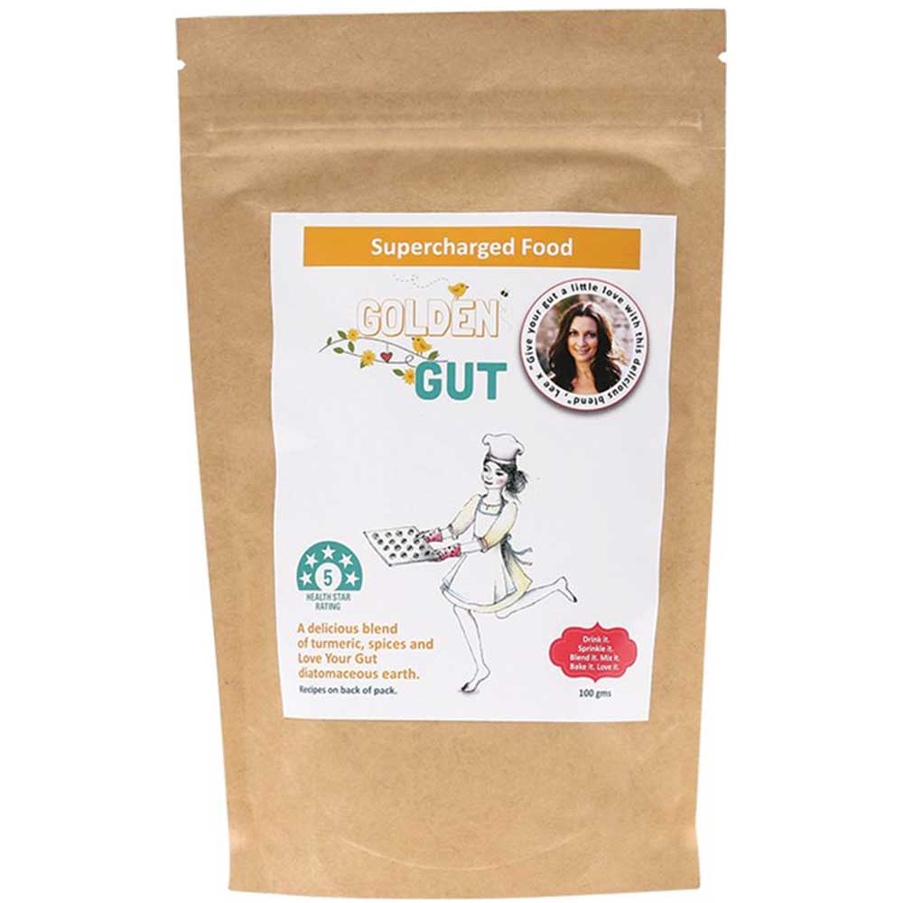 Supercharged Golden Gut Powder - 100g | L'Organic Australia