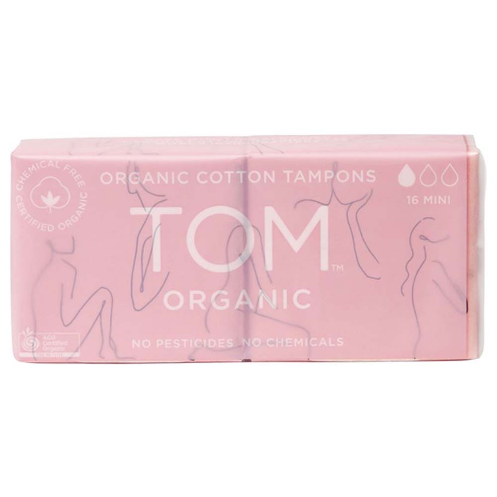 TOM Organic Tampons - Mini - 16 Pack | L'Organic Australia