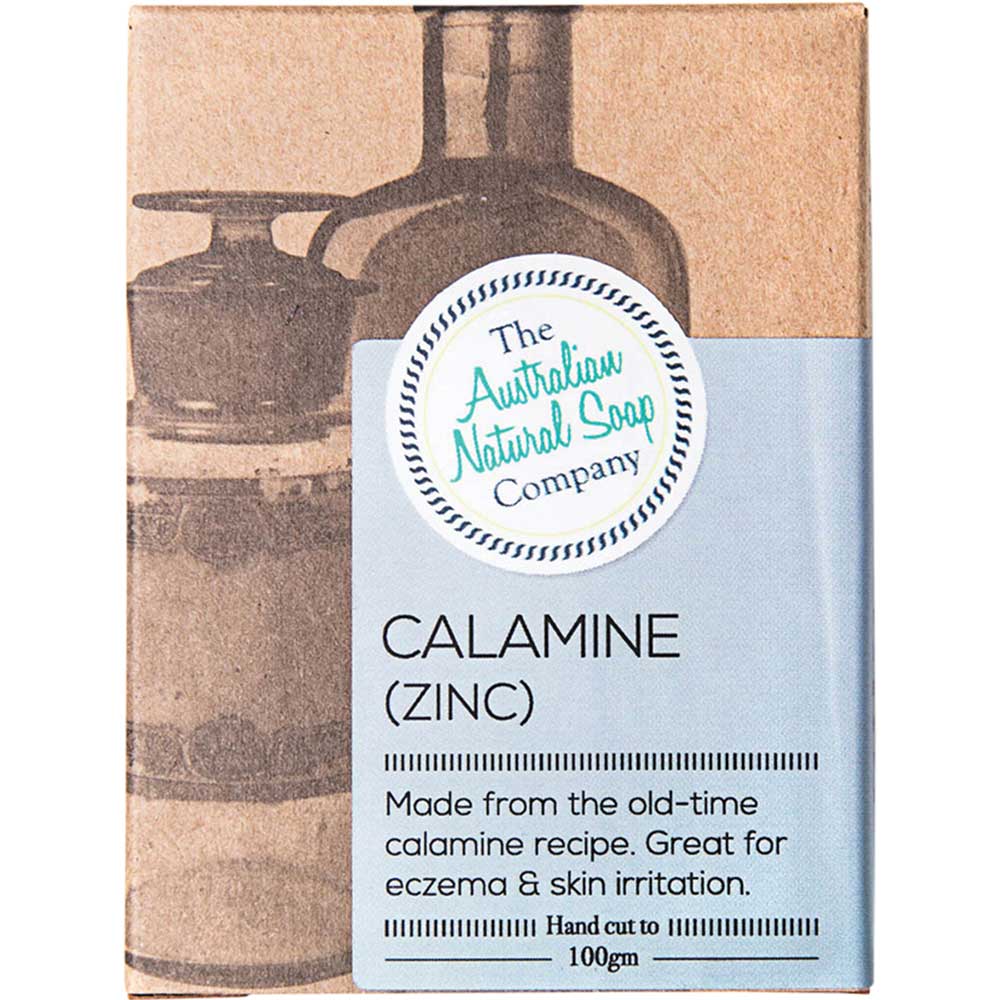 The ANSC Calamine (Zinc) Solid Soap - 100g | L'Organic Australia